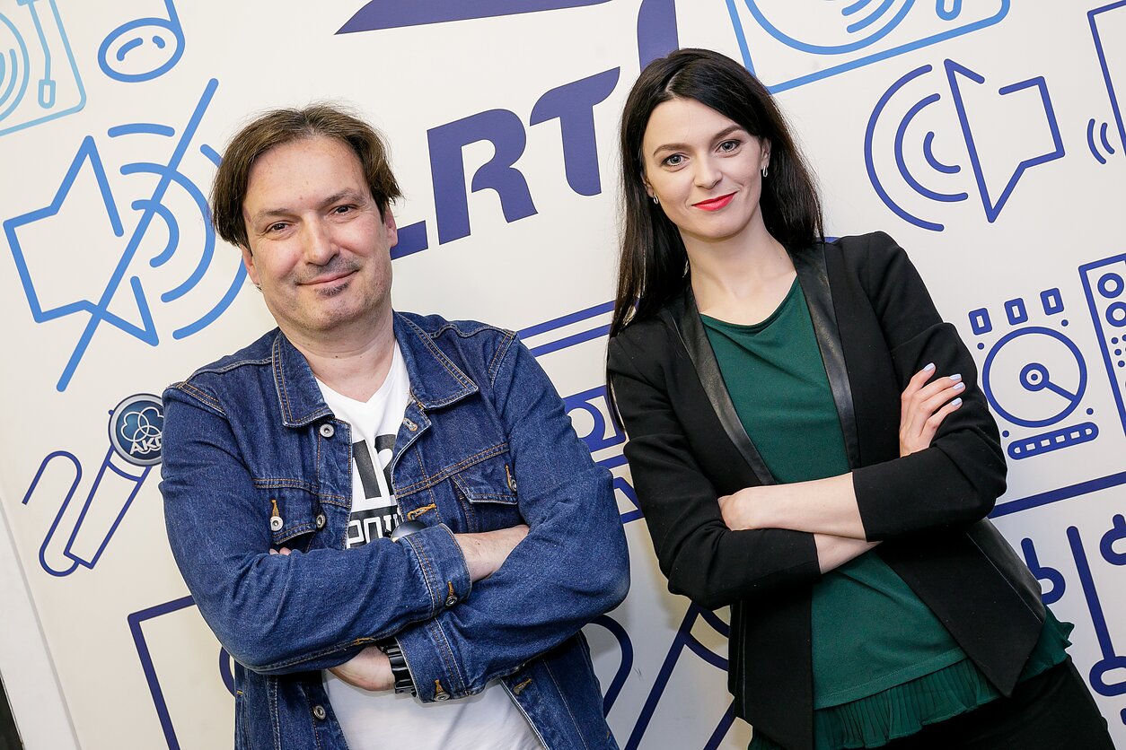 Vaizdo įraše – ar LRT RADIJO laidų vedėjai Darius ir Gerūta gerai ...