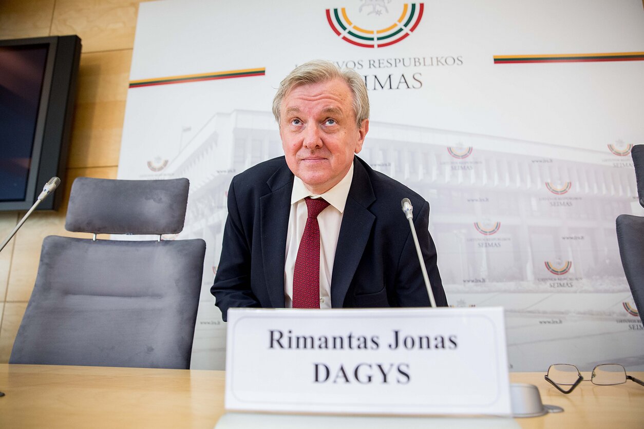 Rimantas Jonas Dagys paliko konservatorių frakciją Seime - LRT