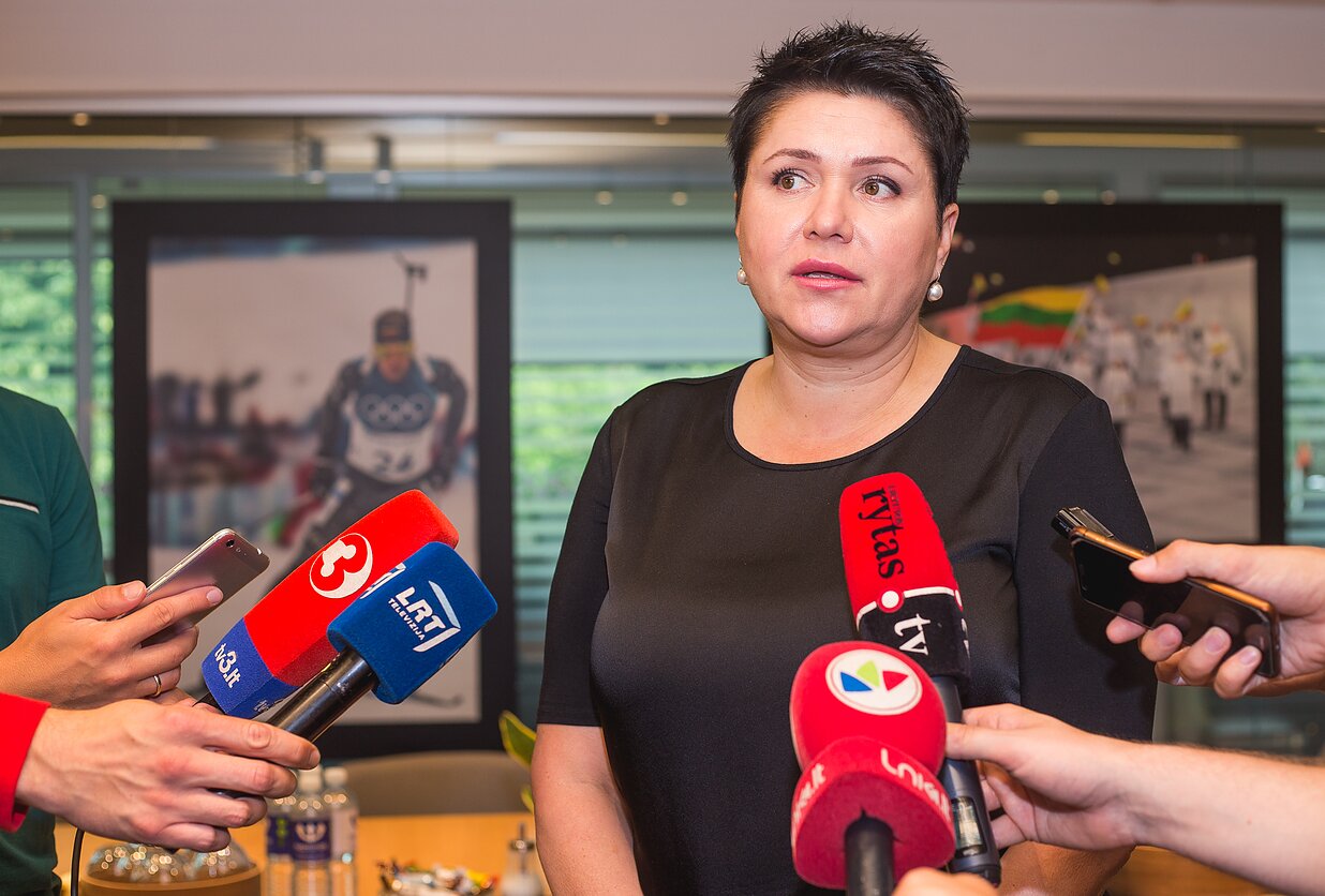 LTOK prezidentė Daina Gudzinevičiūtė: būti kandidatu į olimpines ...
