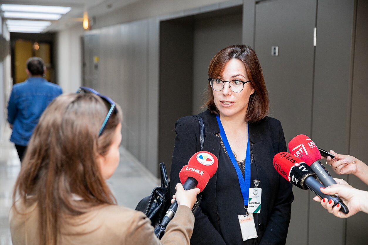 Sveikatos reikalų komiteto narė Sejonienė pritaria, kad merams reikėtų ...