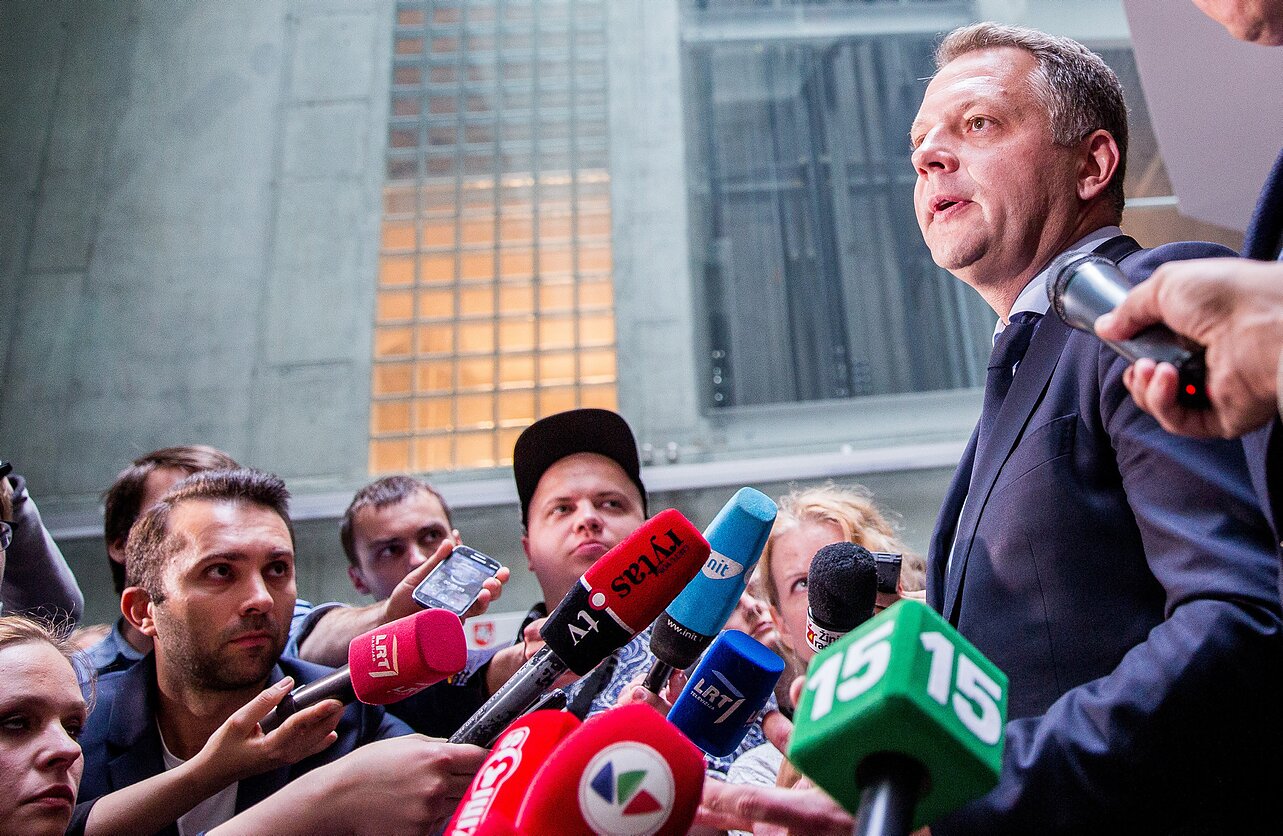 Eligijus Masiulis kaltina konservatorius užsakius politinės korupcijos ...
