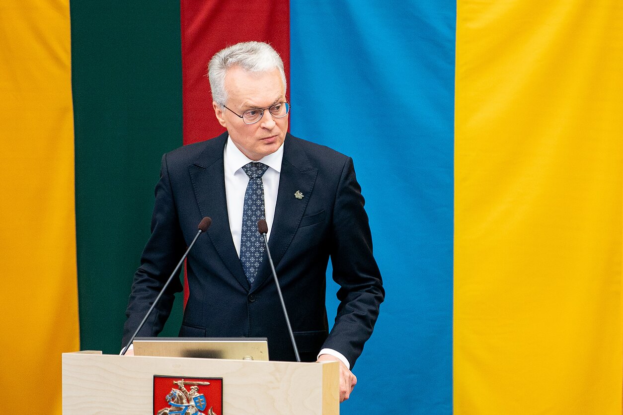 President Nausėda delivers 3rd State of the Nation, focusing on defence ...