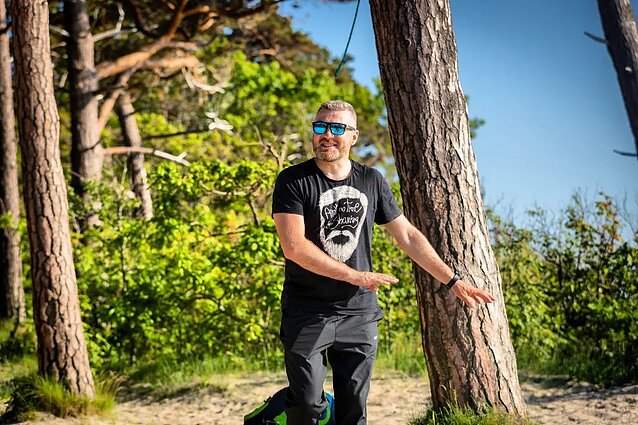 Iš paukščio skrydžio į pasaulį žvelgiantis parasparnininkas Marius ...