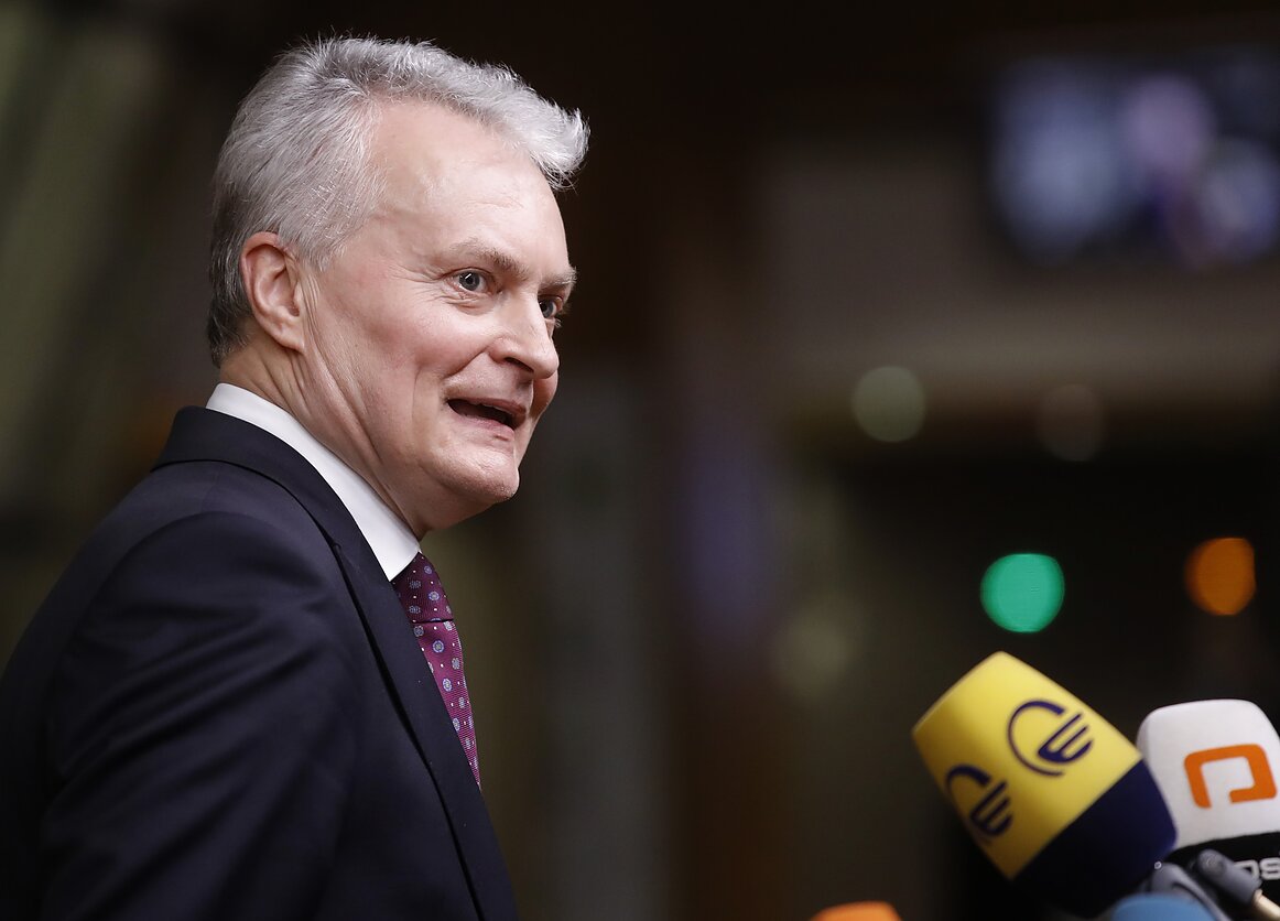 Nausėda su NATO vadovu aptarė paramą Ukrainai, regiono saugumą - LRT