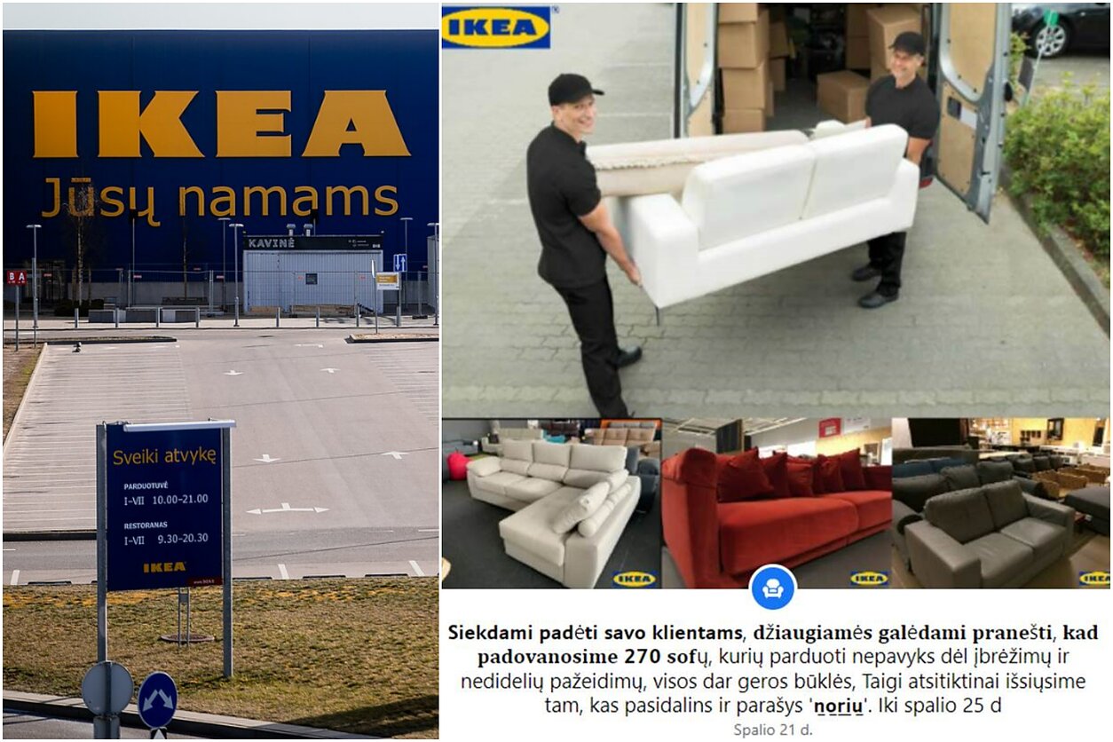 Aferistai nemiega: tūkstančiai lietuvių patikėjo neva IKEA dalinamomis ...