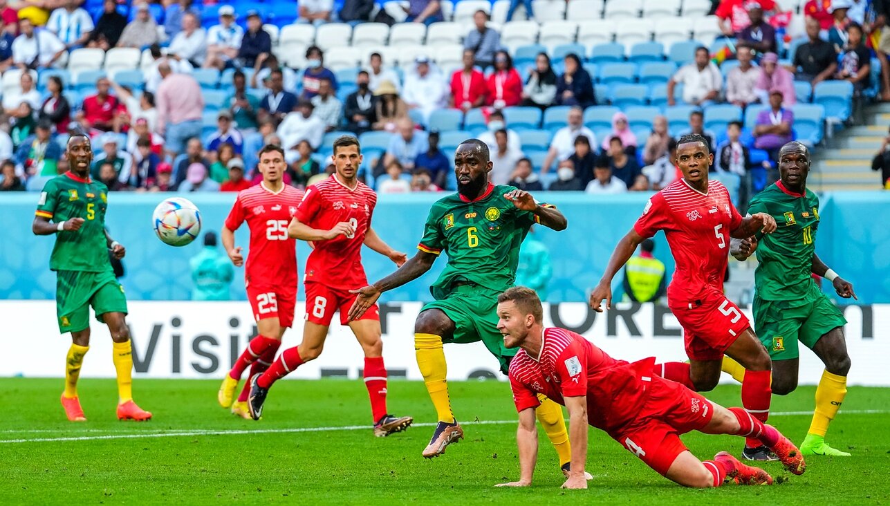 FIFA pasaulio futbolo čempionatas. G grupė. Šveicarija – Kamerūnas ...