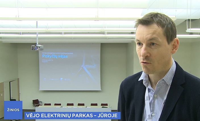 Pirmasis Lietuvoje vėjo elektrinių parkas jūroje – kol kalbama apie ...
