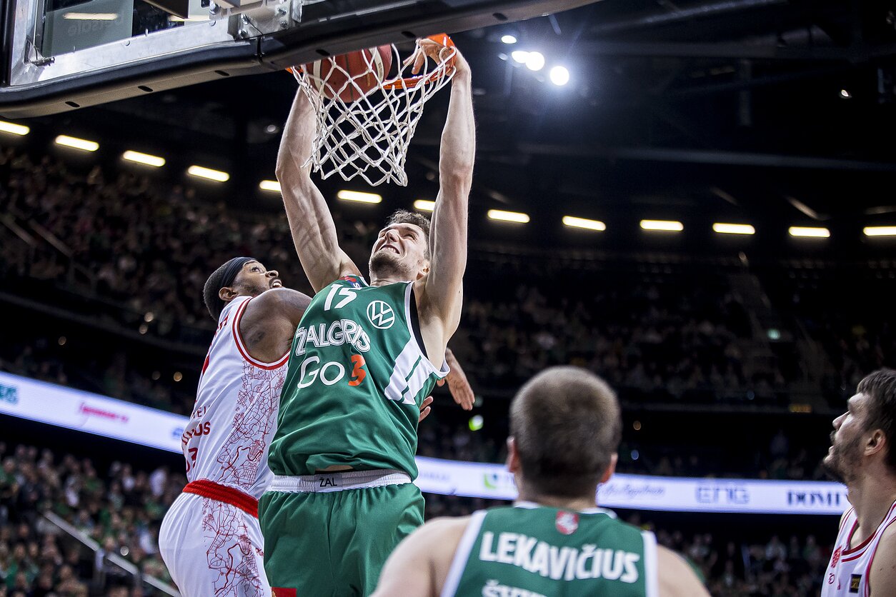 Nutraukta pralaimėjimų serija: „Žalgiris“ po sunkios kovos pirmą kartą ...