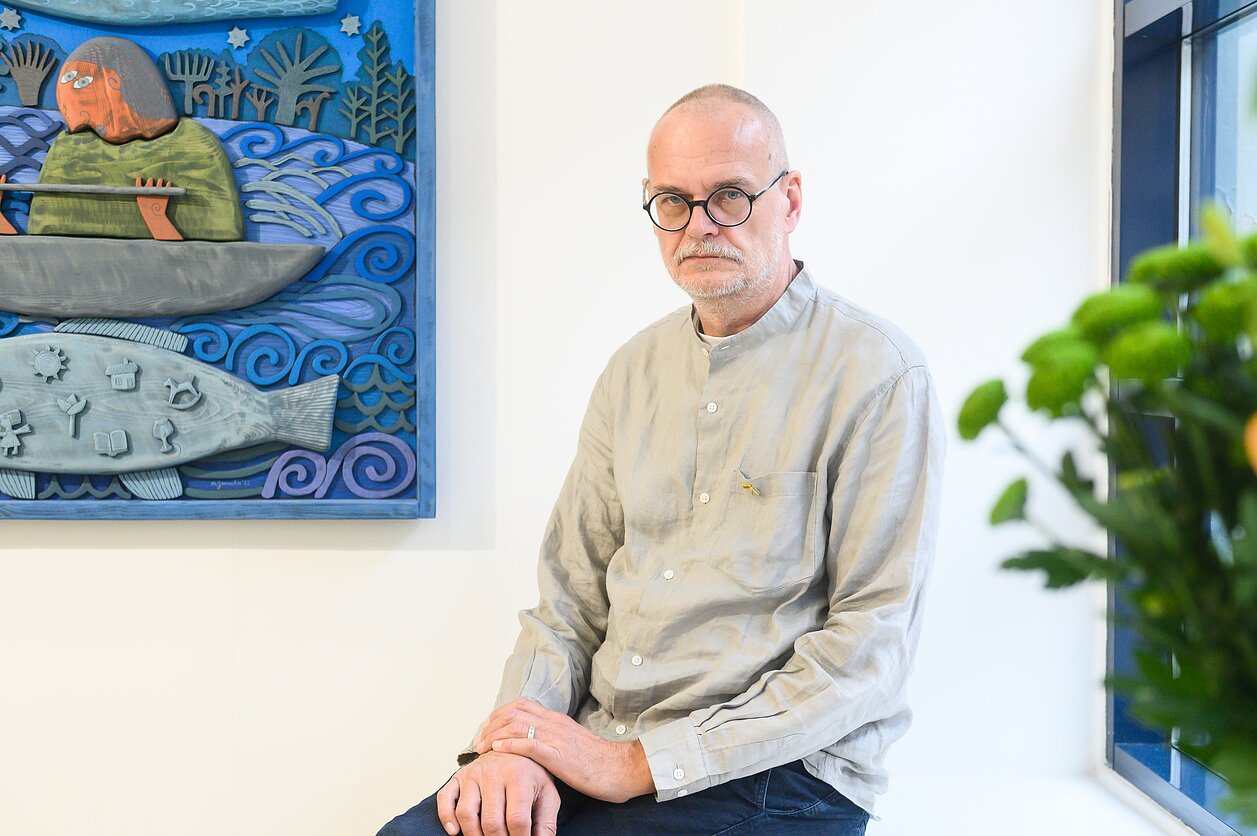 Galerijoje „Meno niša“ – 21-oji Mariaus Jonučio paroda „Iš Rojaus“ - LRT