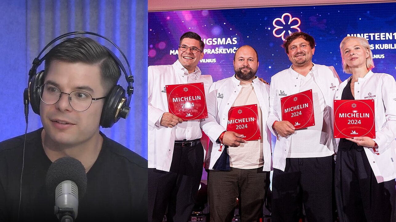 „Michelin“ žvaigždę gavusio restorano šefas Eidukevičius neslepia ...