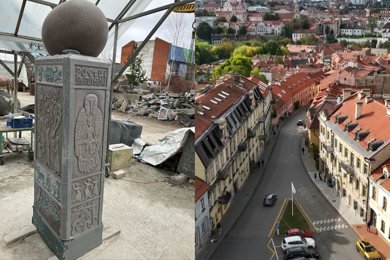 Užupyje turėtų iškilti obeliskas poetui Sigitui Gedai, kliūtis ...