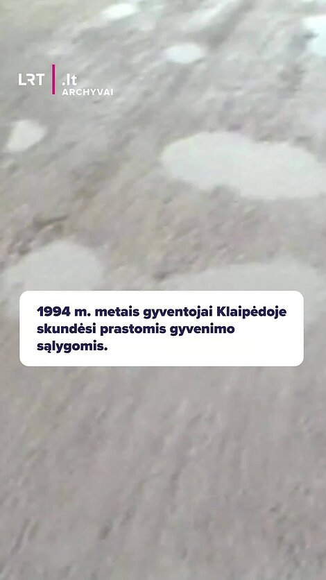 Gyventojai skundėsi: neasfaltuotos gatvės ir purvo vonios 1994 m ...