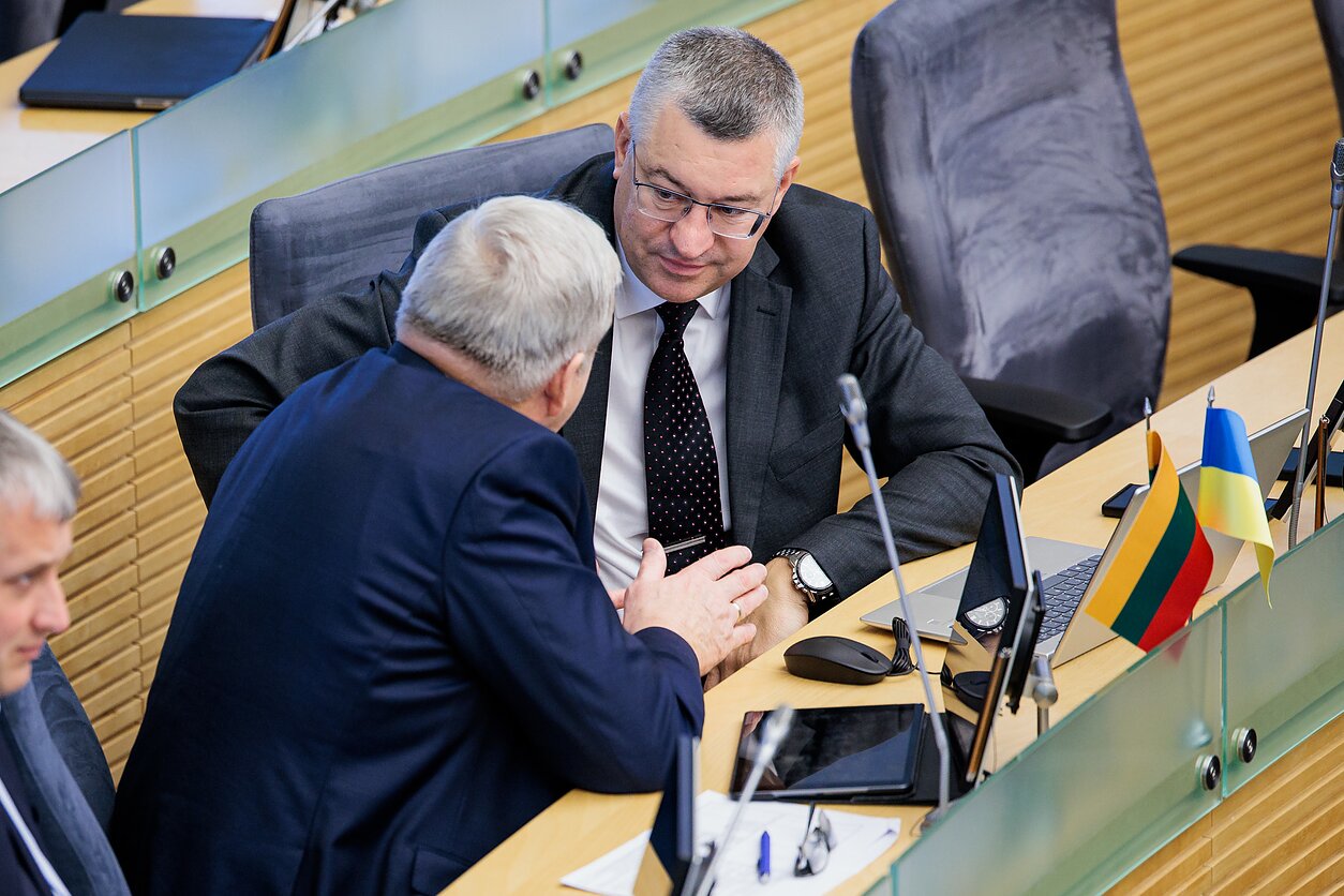 Seimo komitetą sudomino „aušriečio“ Domarko sąsajos su užkastų ...