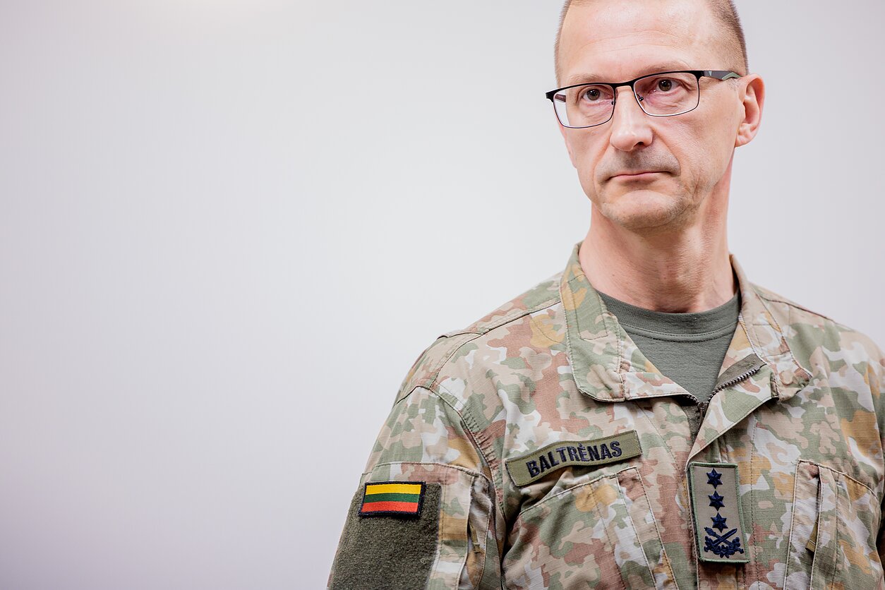 Generolas Baltrėnas apie išsiplėtusią šiaurinę NATO sieną: tai yra ...