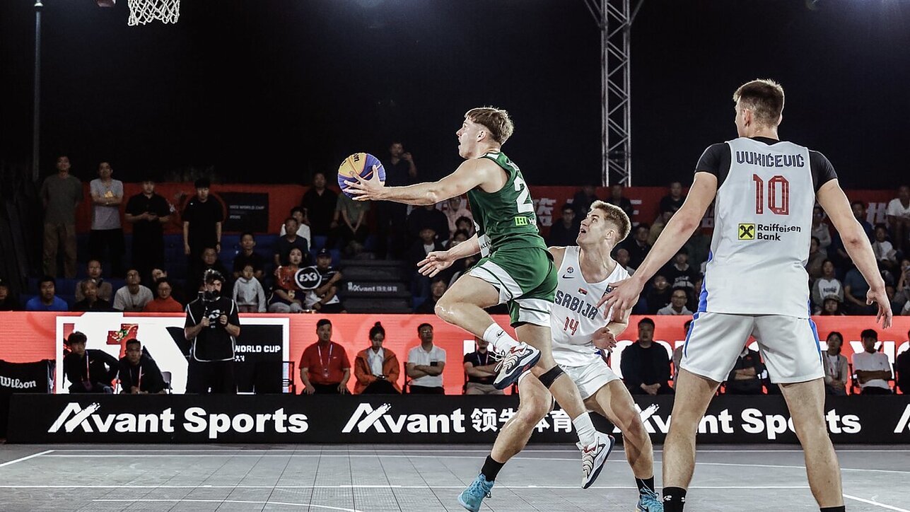 Serbus finale įveikusi Lietuvos vaikinų U23 3x3 krepšinio rinktinė tapo ...