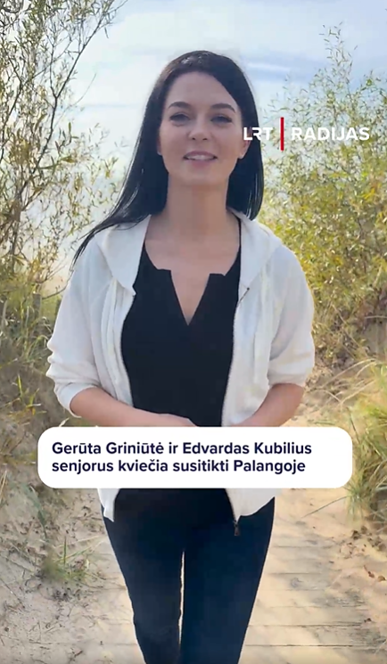 Gerūta Griniūtė ir Edvardas Kubilius senjorus kviečia susitikti ...