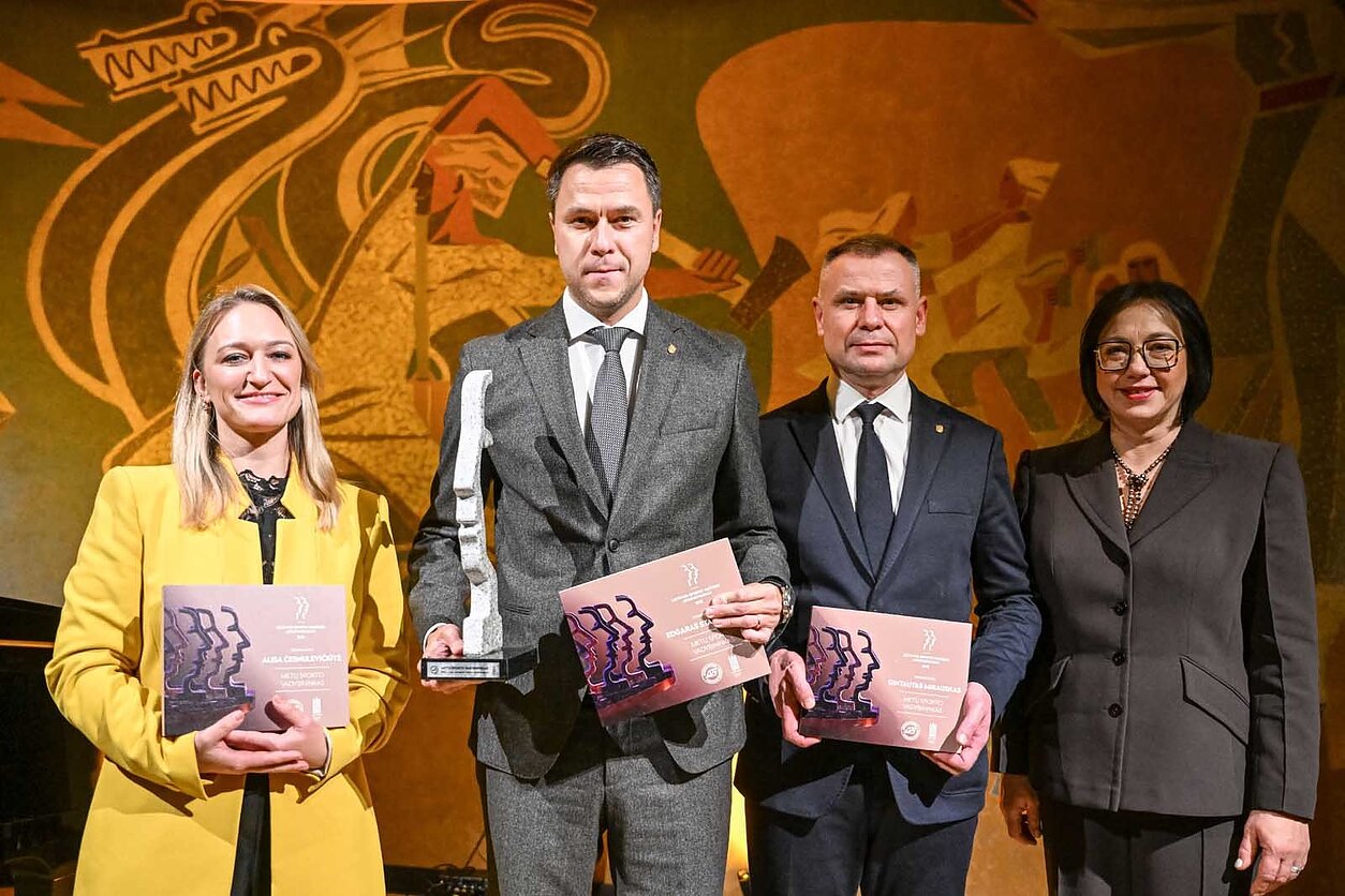 LFF prezidentas Stankevičius antrą kartą išrinktas Lietuvos metų sporto ...