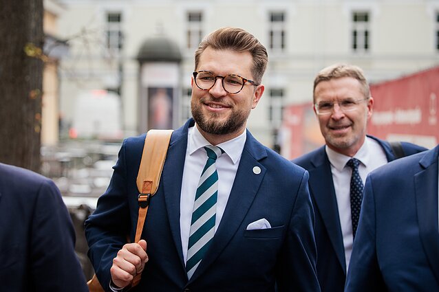 Sinkevičius prieš koalicijos derybas: santykiai nebe tokie, šeimoje nėr ...